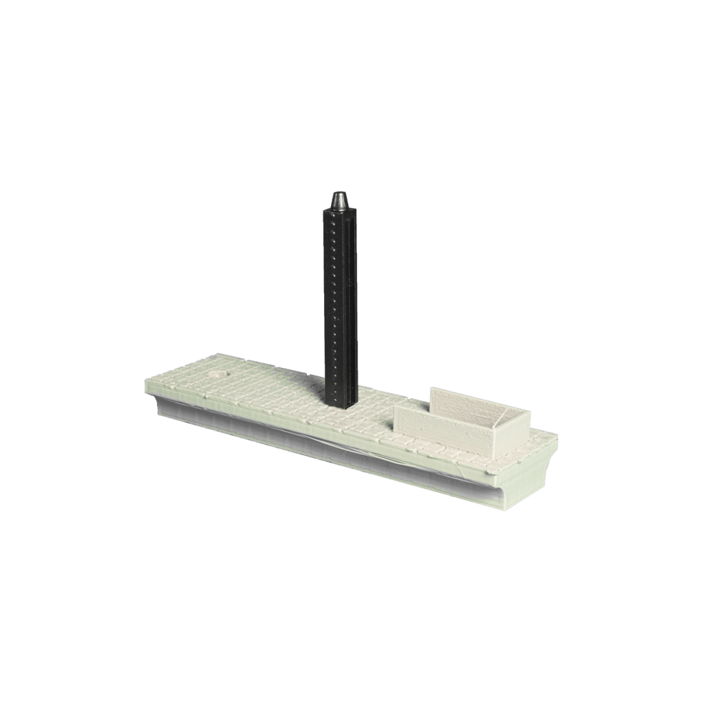 Bahnsteig System Stahlsäulen 2er Pack | GEEplast