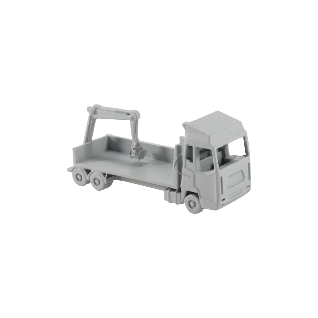 Spur N LKW mit Zweischalen- Greifer grau | GEEplast